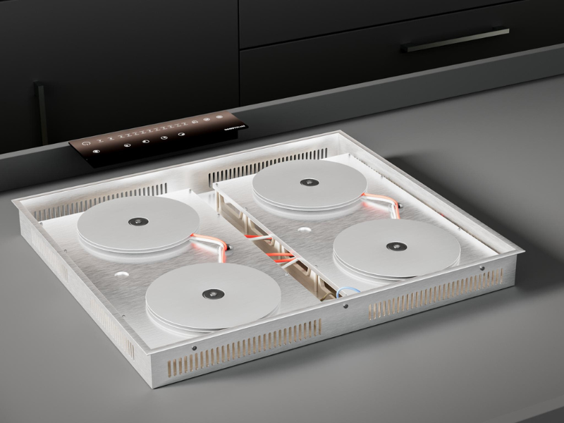 Invisacook - nevidljiva indukcijska ploča 4 grijača