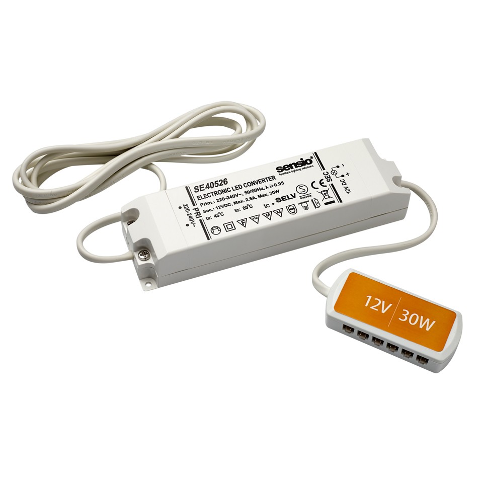 30W LED transformator sa 12 ulaza - 12V - Transformatori i kablovi ...