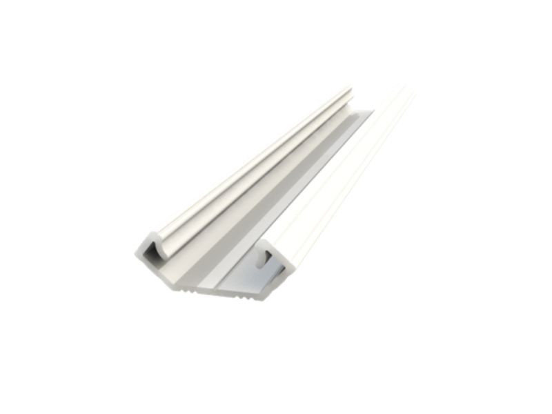 Profil kutni bijeli 2 m set - Profili za LED trake - Profili, senzori ...