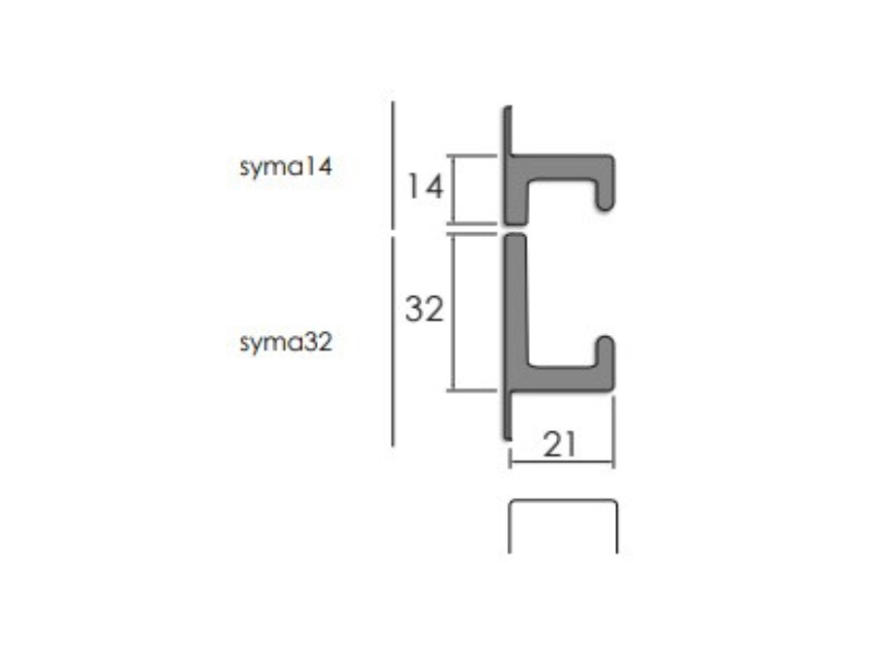 Ručkica SYMA 32/2950 mm